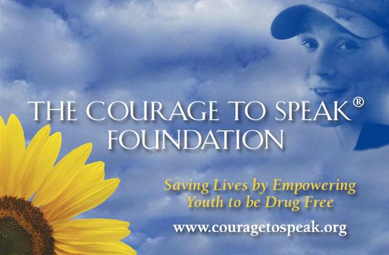 We Save Lives Partners with The Courage to Speak Foundation | Teen Drug ...